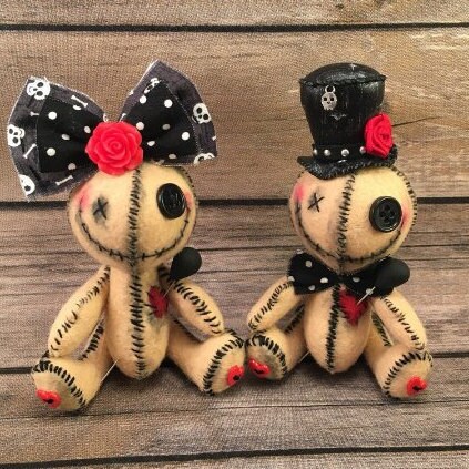 Handmade Creepy Cute Dolls and Plushies by HeartFeltPlush on Etsy