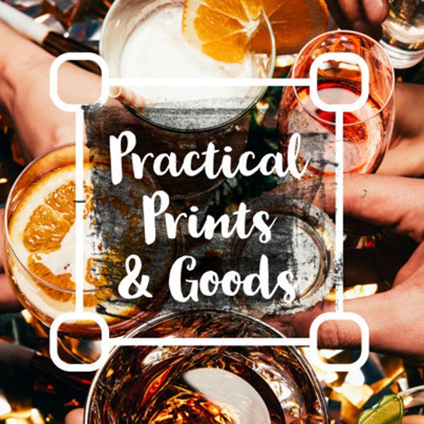Golf Themed Party Cocktail Menu - Etsy