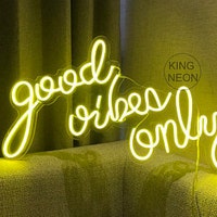 Never Give up Neon Sign, Custom Motivational Quotes Neon Light Sign ...