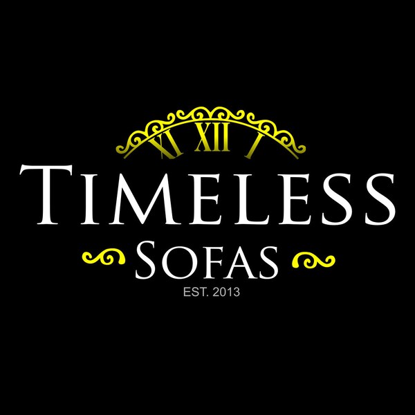 C-shaped Circular Chesterfield Style Faux Leather Domestic or ...