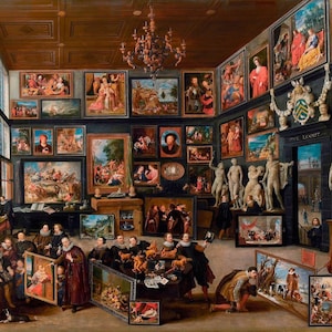 Elizabethan Lady Download Wall Art Print Antique Painting, Shakespeare ...