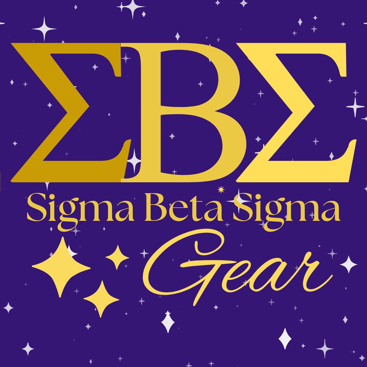 SigmaBetaSigmaGear - Etsy