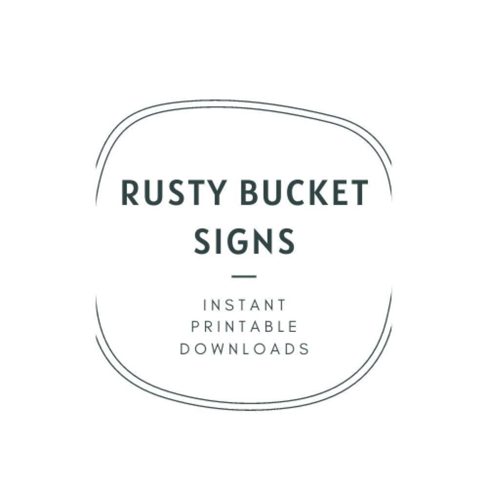 rustybucketsigns - Etsy