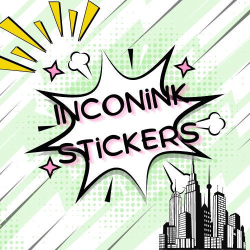 IconInkStickers - Etsy