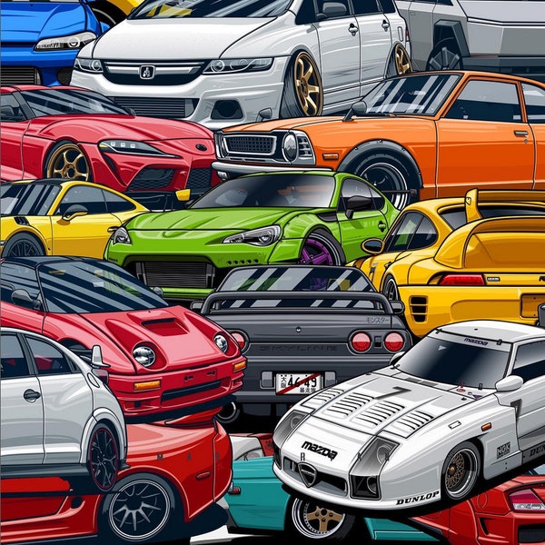 JDM Shocker Hand Sign Vinyl Decal for JDM Car Fans - Etsy