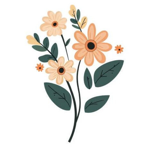 Classroom Name Tags Template Floral Flowers Editable Printable ...