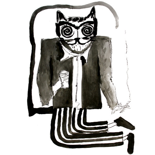 Prints Mel Sheppard Print - Limited Edition A2 Size Cad Wolf- Screen ...