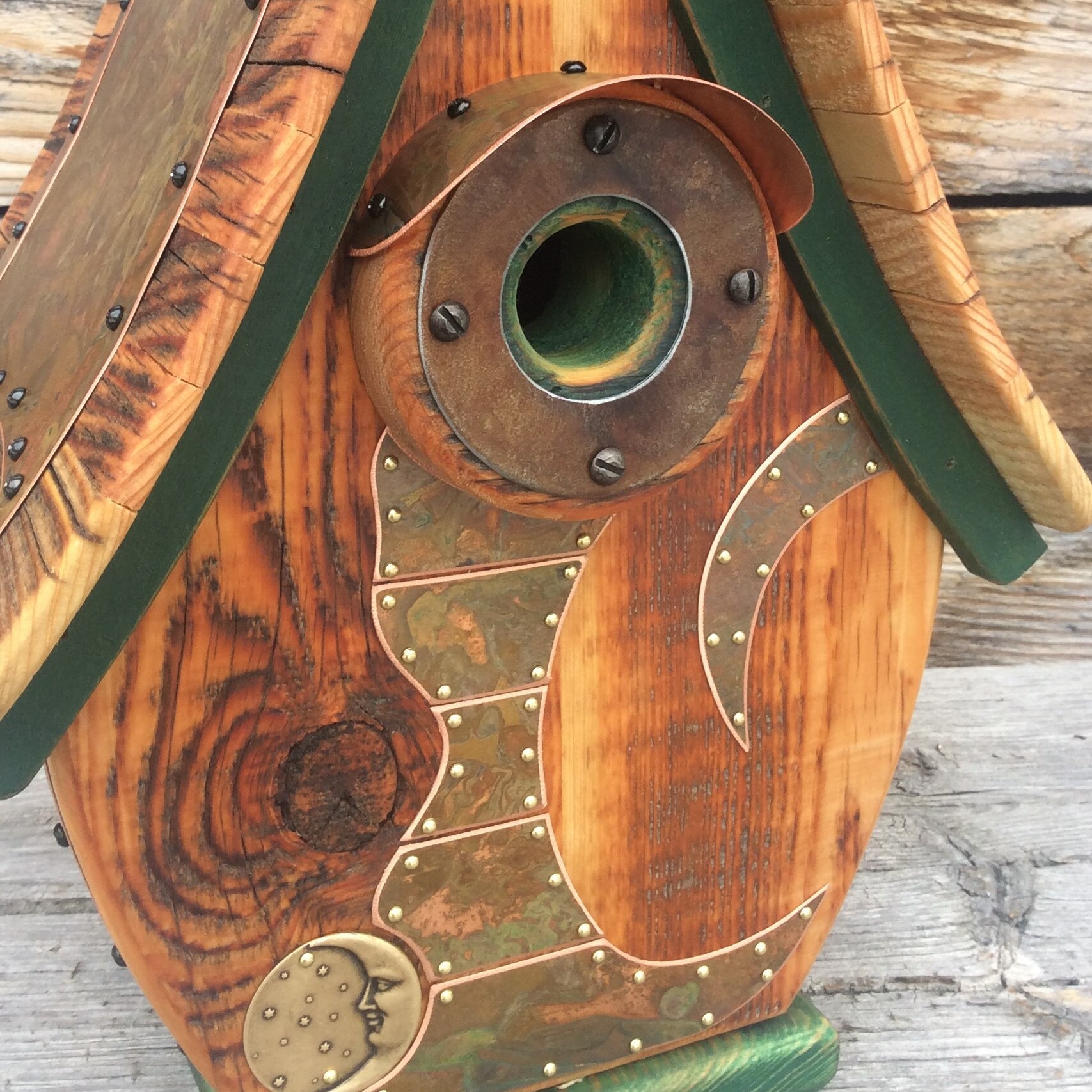 Unique Handmade Barnwood Birdhouses and by CampbellWoodworks