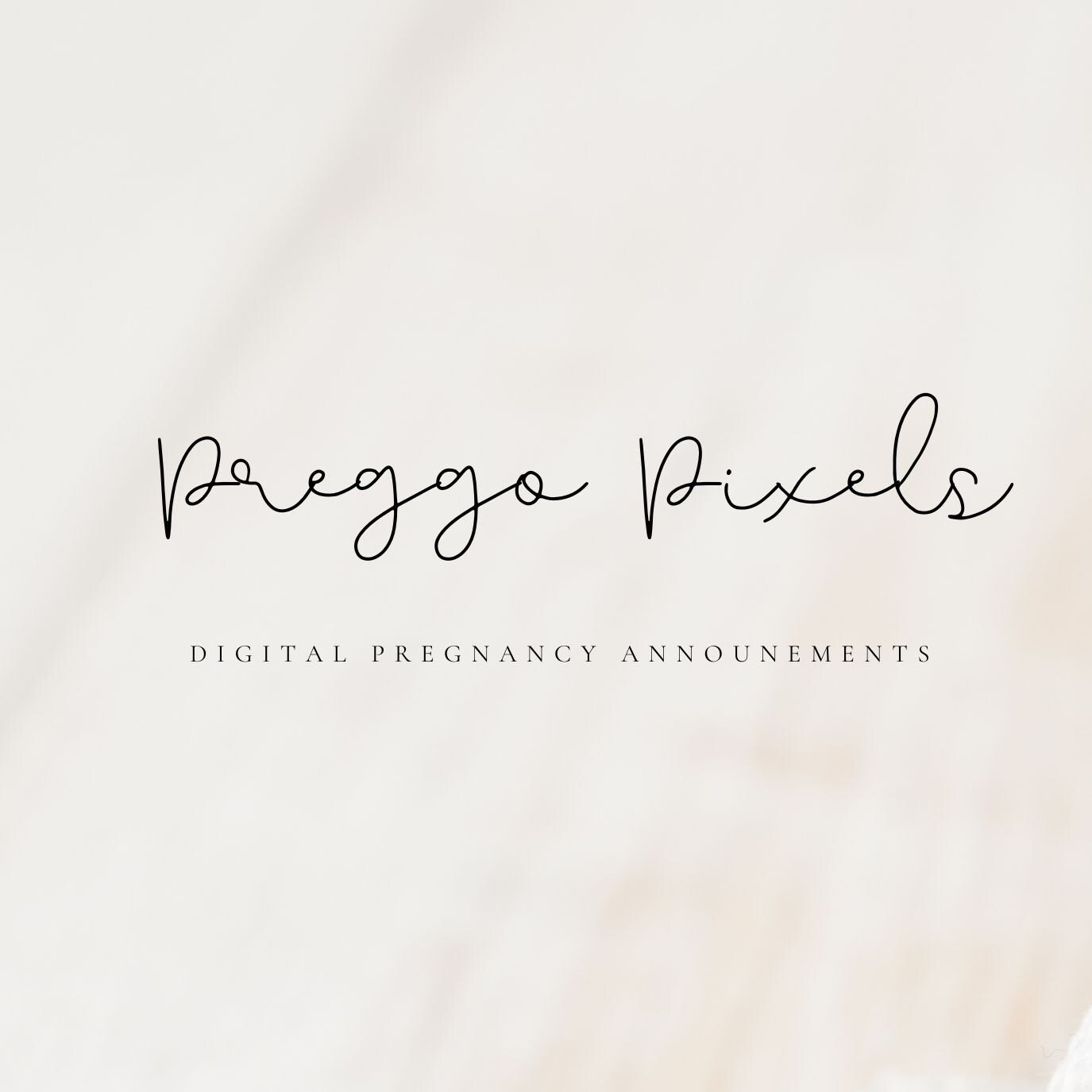 PreggoPixels - Etsy