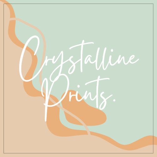 CrystallinePrints - Etsy