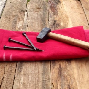 Hand Forged Crucifixion Nails Set of 3 - Etsy