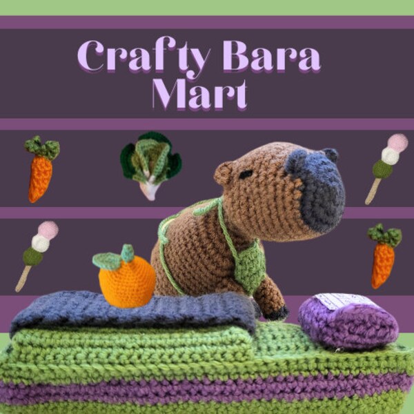 Capybara Coaster Set - Etsy