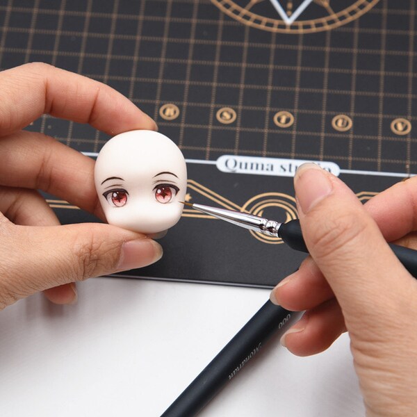 DIY Ultra-light Clay Mold, Soft Pottery Anime Face Mold, Silicone Face ...