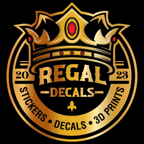RegalDecals - Etsy