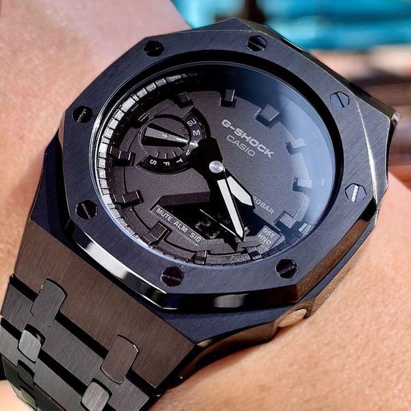 Custom Casioak G Shock Ga-2100 Watch Rainbow Edition - Etsy