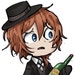 BSD Bungou Stray Dogs Glitter Keychains Acrylic: Osamu Dazai, Nakahara ...