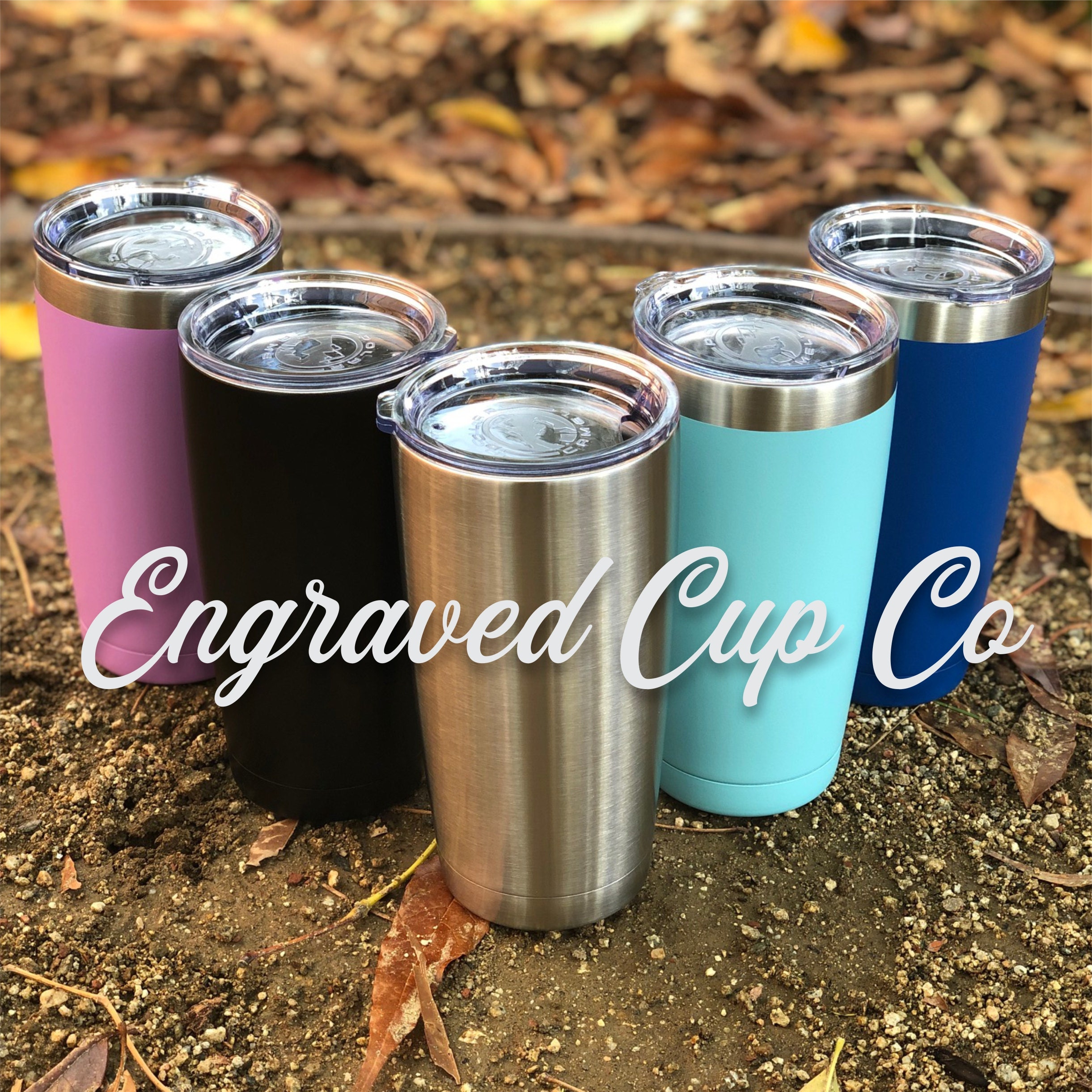 Laser Engraved Cups by EngravedCupsCo on Etsy