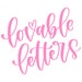 Lovable Letters