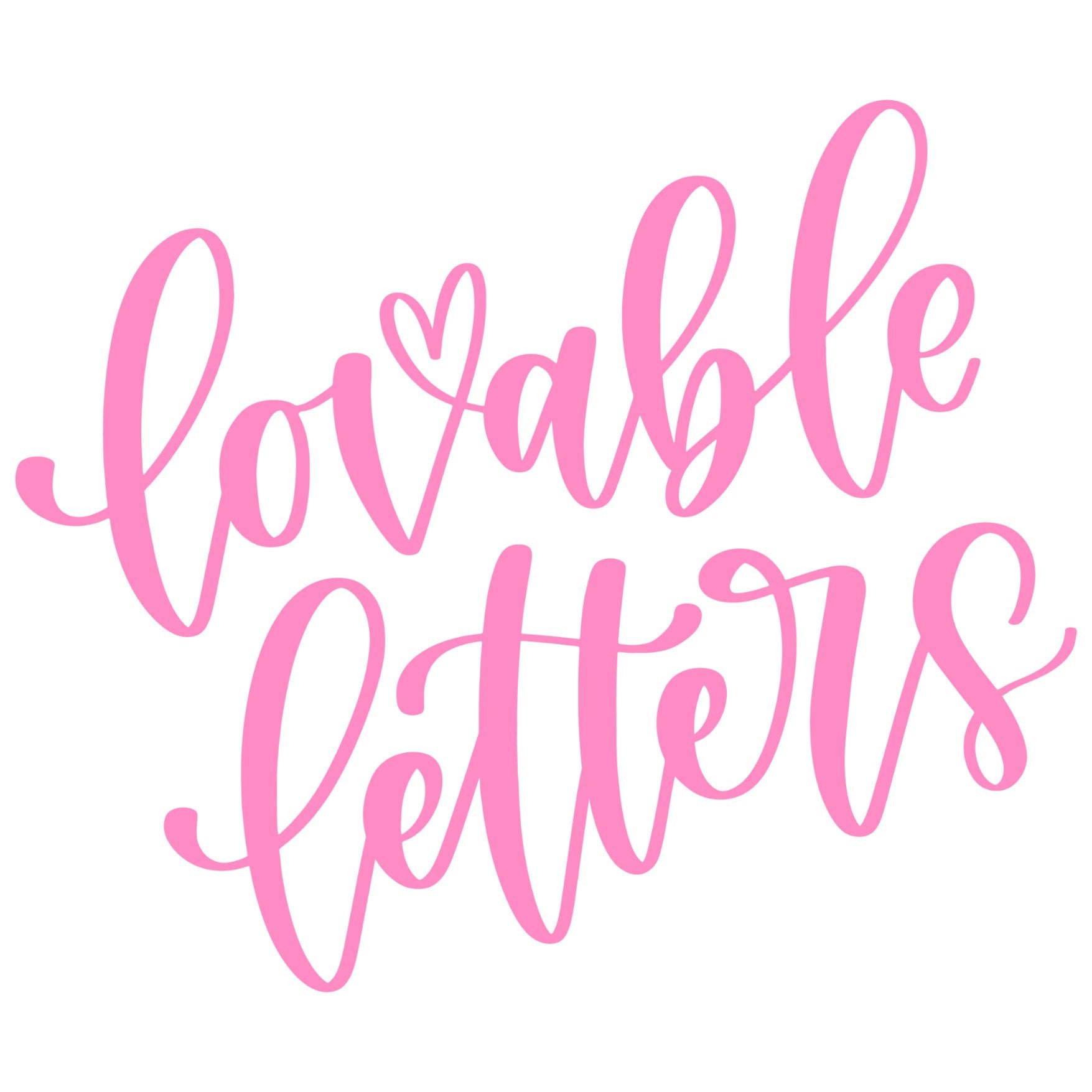 Lovable Letters