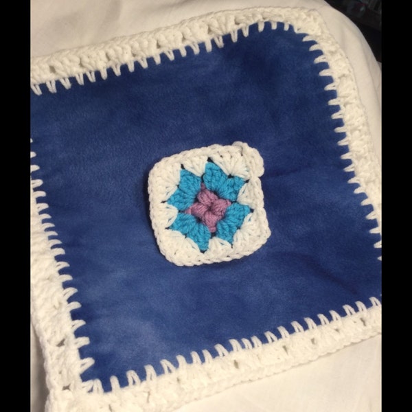 Crochet Receiving Blanket, African Flower, Granny Square - Etsy