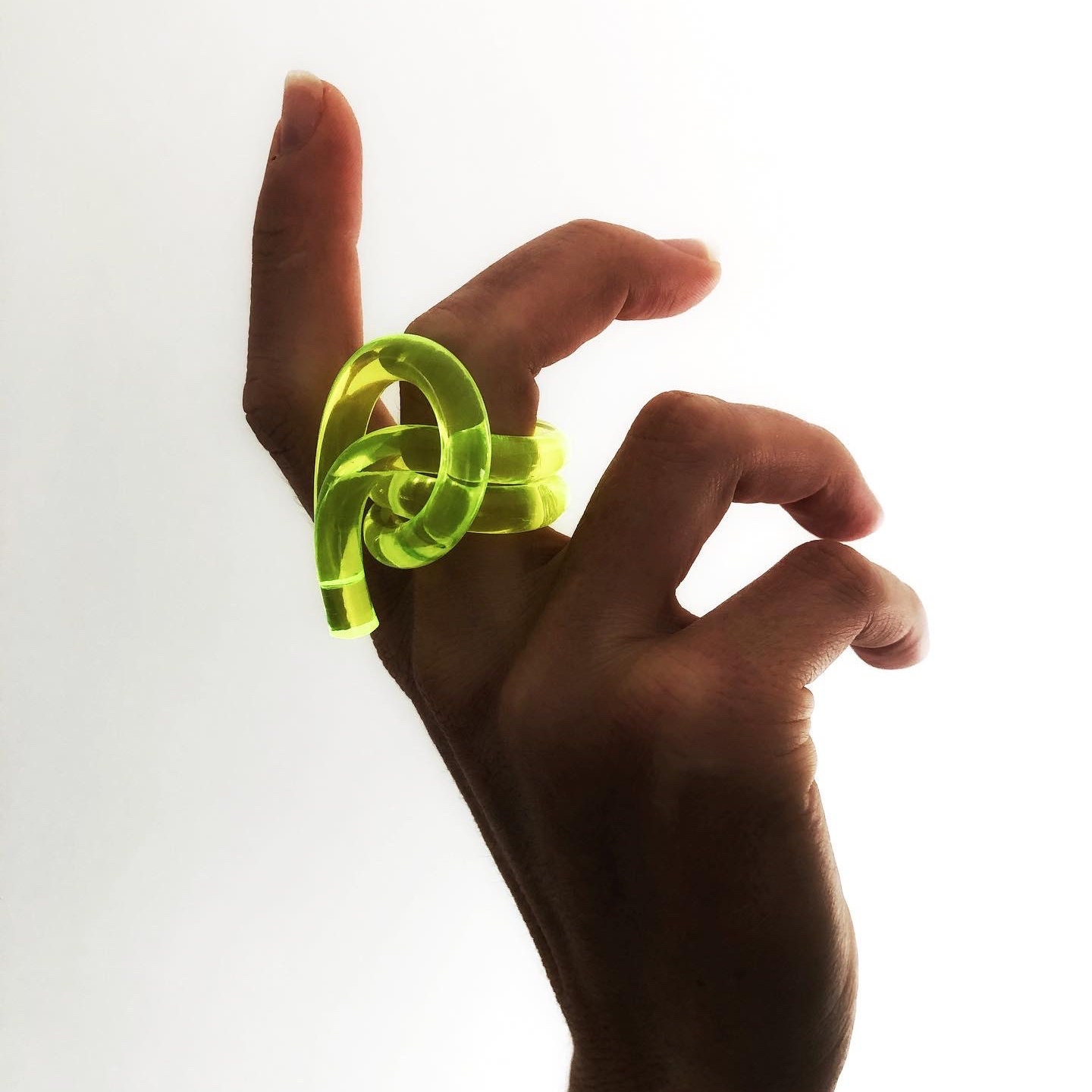 A Collection of Lucite Contemporary Jewelry & Handbags by CHOFA