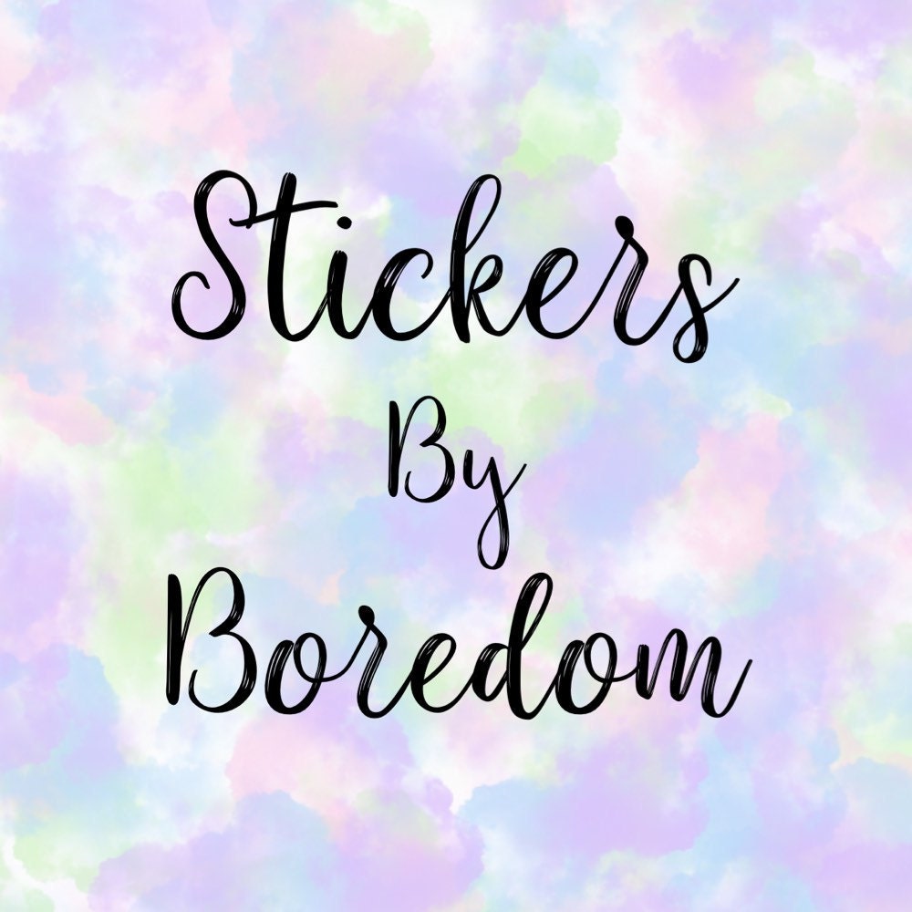 StickersByBoredom - Etsy
