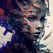 AI Art Vibrant Vision Skull PNG Instant Download Mystical Skull ...