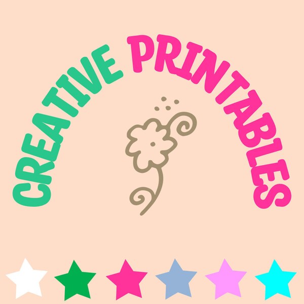 Printable Round Alphabet Letters, Bright Alphabet Letters Posters ...