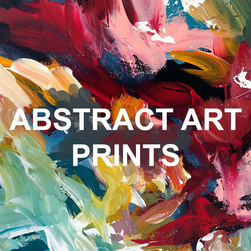 AbstractHouse.com Modern Large Art Prints by by AbstractHouseUK