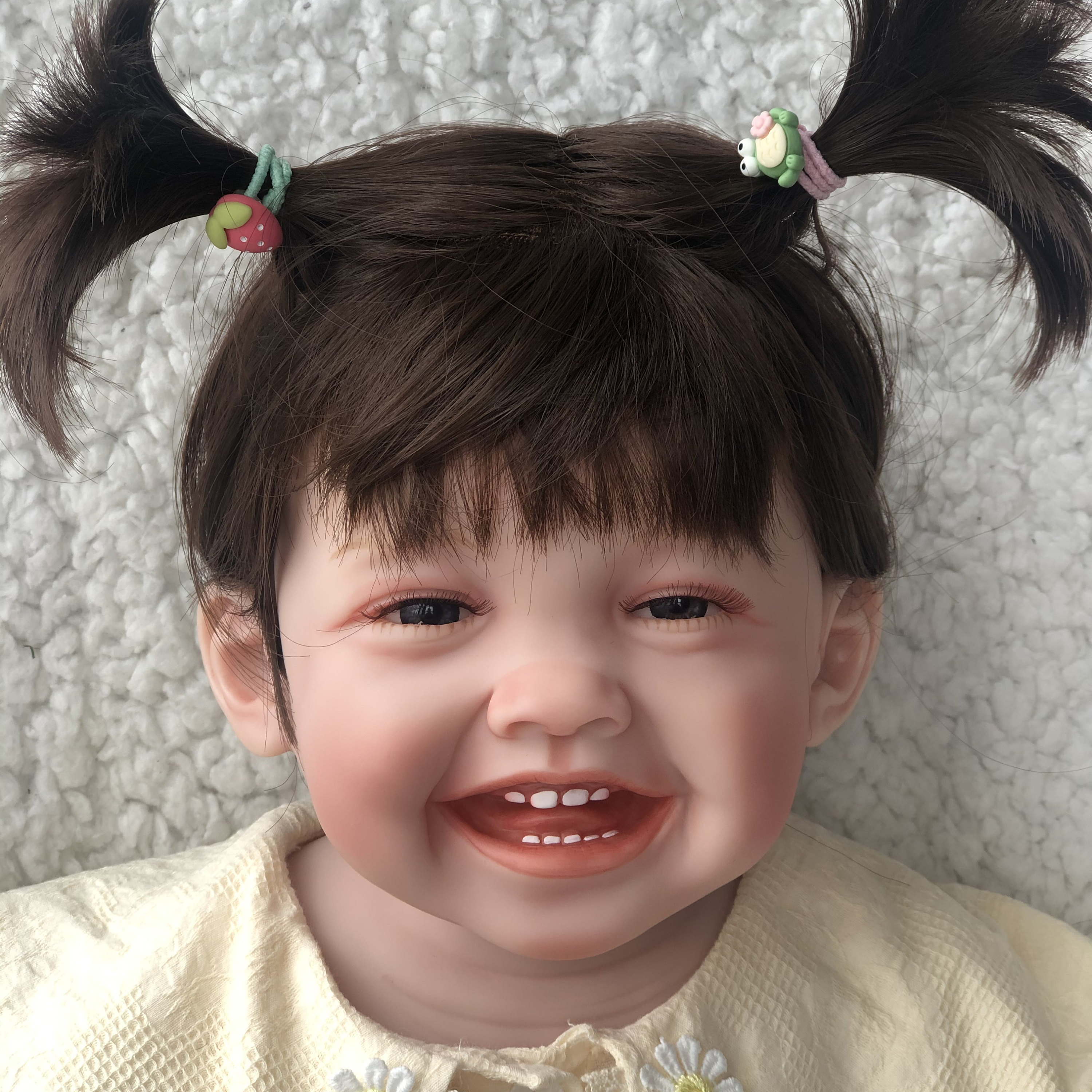 【日本製】 87CM Original Masterpiece Doll Huge baby toddler girl lifelike ...