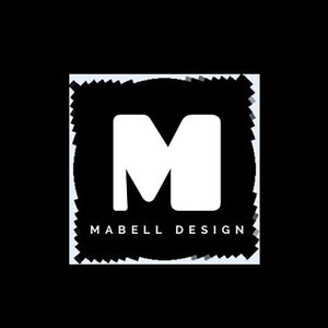 Abstract Round Rug, Blue Caramel Color Themed Nonslip Area Rug, Onedraw ...