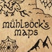 Fantasy Map of Canada Tolkien/lotr/dnd Style 100% Hand-drawn Dragons ...