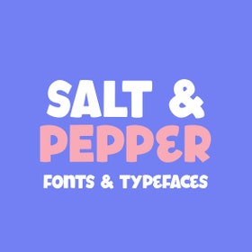 Saltandpepperfonts | Etsy