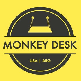 An affordable & adjustable standing desk by MonkeyBusinessDesk