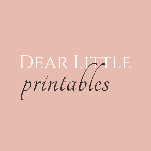 DearLittlePrintables - Etsy