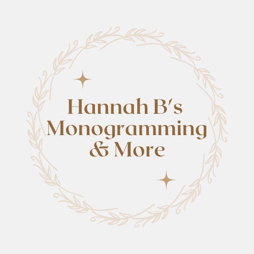 HannahBsMonogramming - Etsy