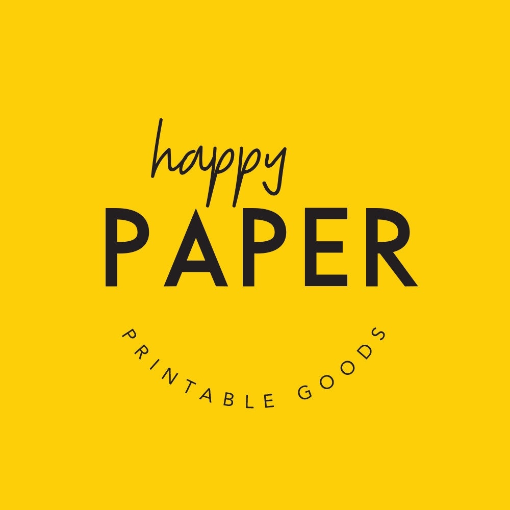 HappyPaperCom - Etsy