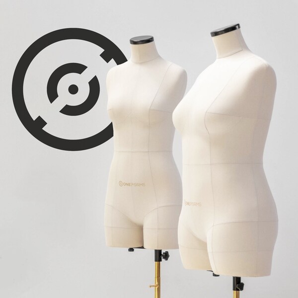 SOFIA // Soft Anatomic Tailor Dress Form With Compressible Shoulders ...