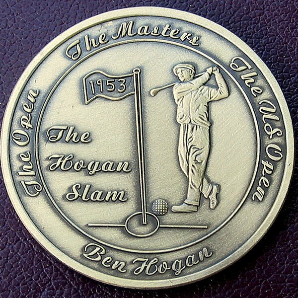 Old Golf Ball Marker for the 1933 USPGA Golf Championship Blue Mound ...