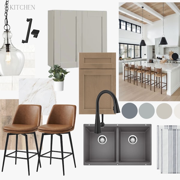 Kitchen Island and Cabinet Combos Paint Concepts, Modern Palette ...