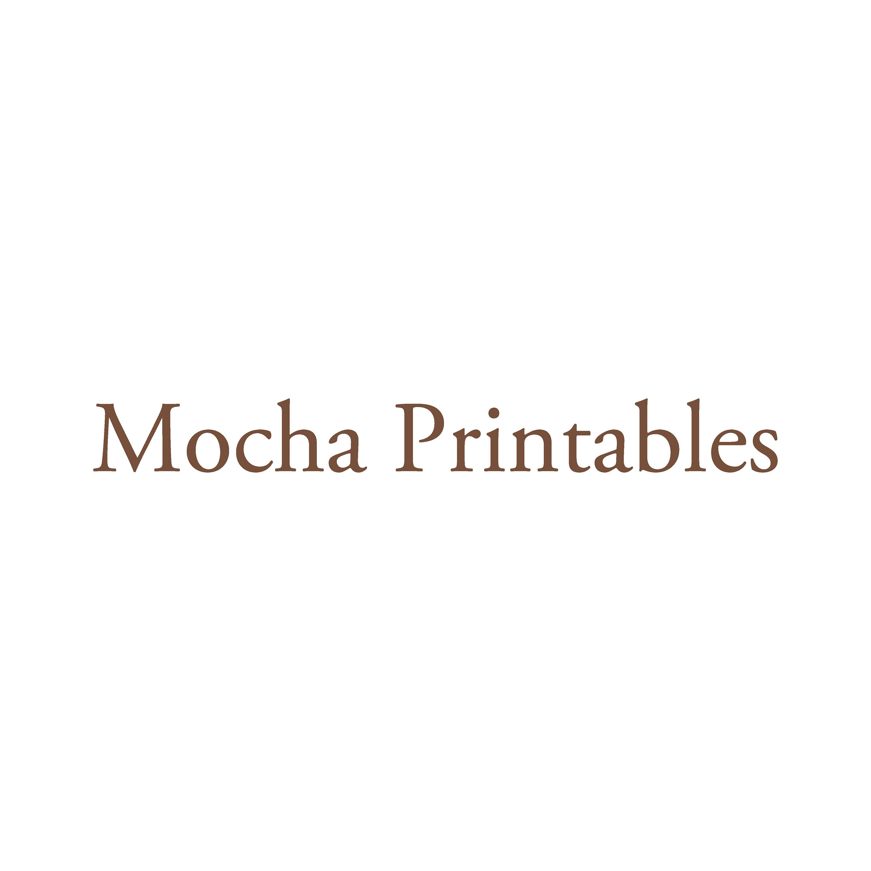 MochaPrintablesShop - Etsy Australia