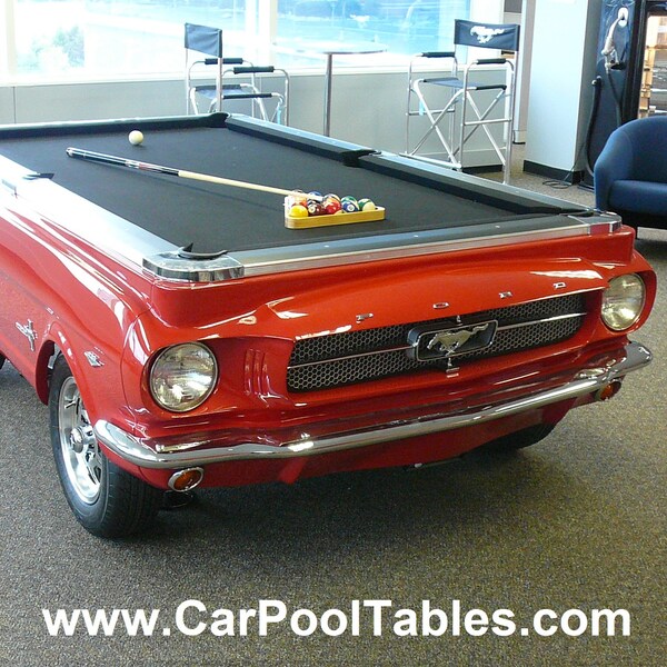 Pool Table : 1969 Mario Andretti Signature Camaro Pace Car Billiard ...