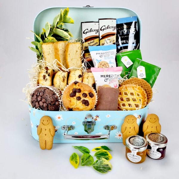 Afternoon Tea Real Wicker Deluxe Tea Basket for 2 4 Persons, Fabulous ...