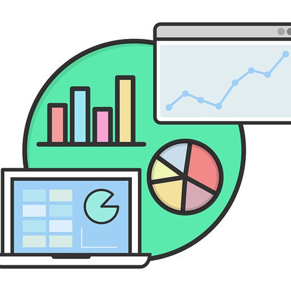 Dashboard Interactive Excel Template Small Business Profit Rate ...