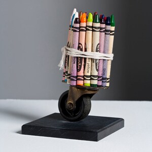 David, an Original Randy Burman Mixed-media Assemblage Artwork - Etsy