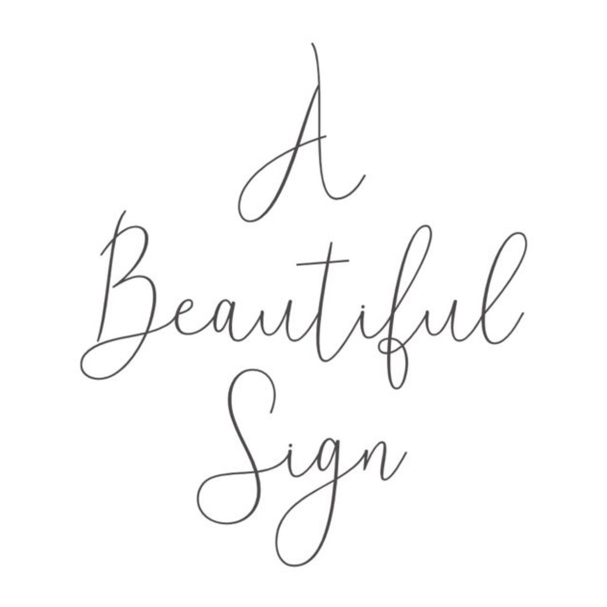 A Beautiful Sign by ABeautifulSignShop on Etsy