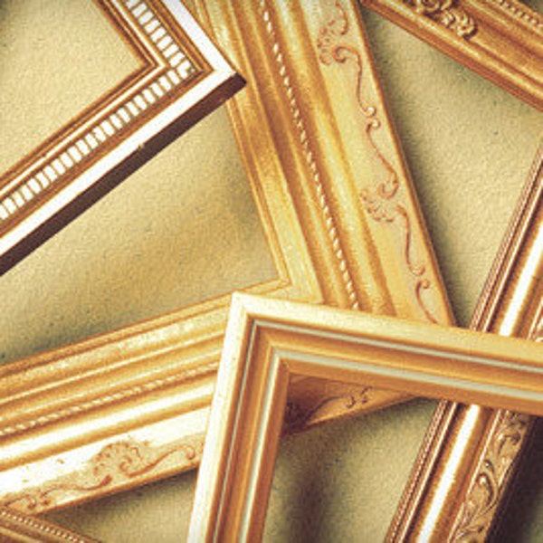 20 Small Gold Frames for 50th Wedding Anniversary Party Event - Etsy