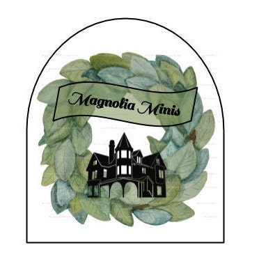 Magnolia Minis home to stylish dollhouse decor in by MagnoliaMinis