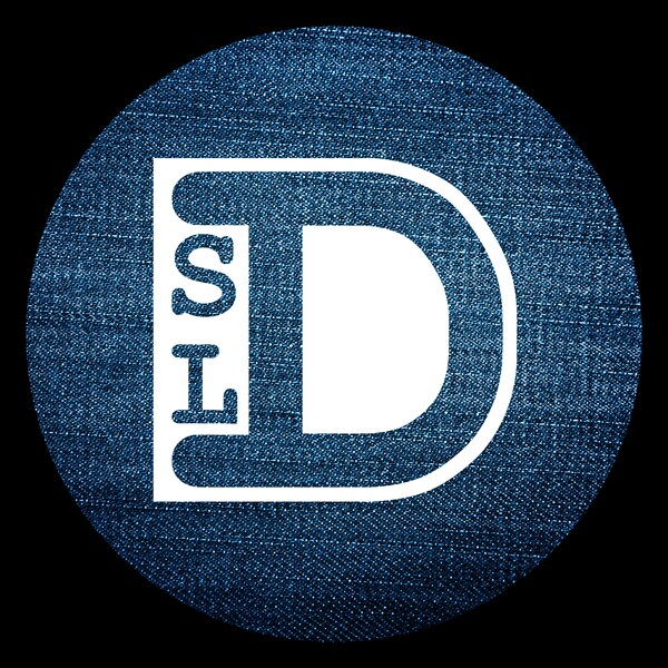 Blue Fabric Keychain Repurposed Denim Eco Friendly New Home Gift ...