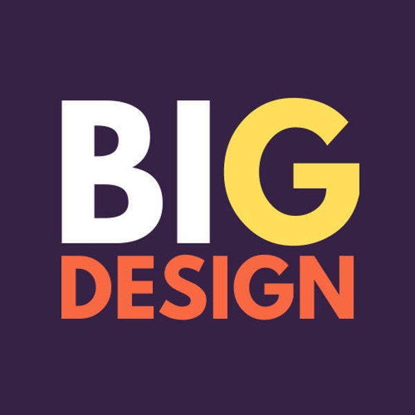 BIG Digital Download SVG/ EPS Files Editable Layers for Adobe ...